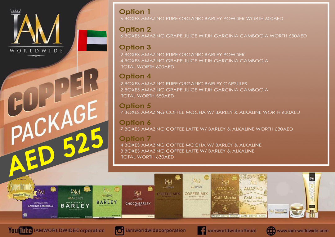 IAMWorldwide Dubai UAE COPPER UAE PACKAGE
