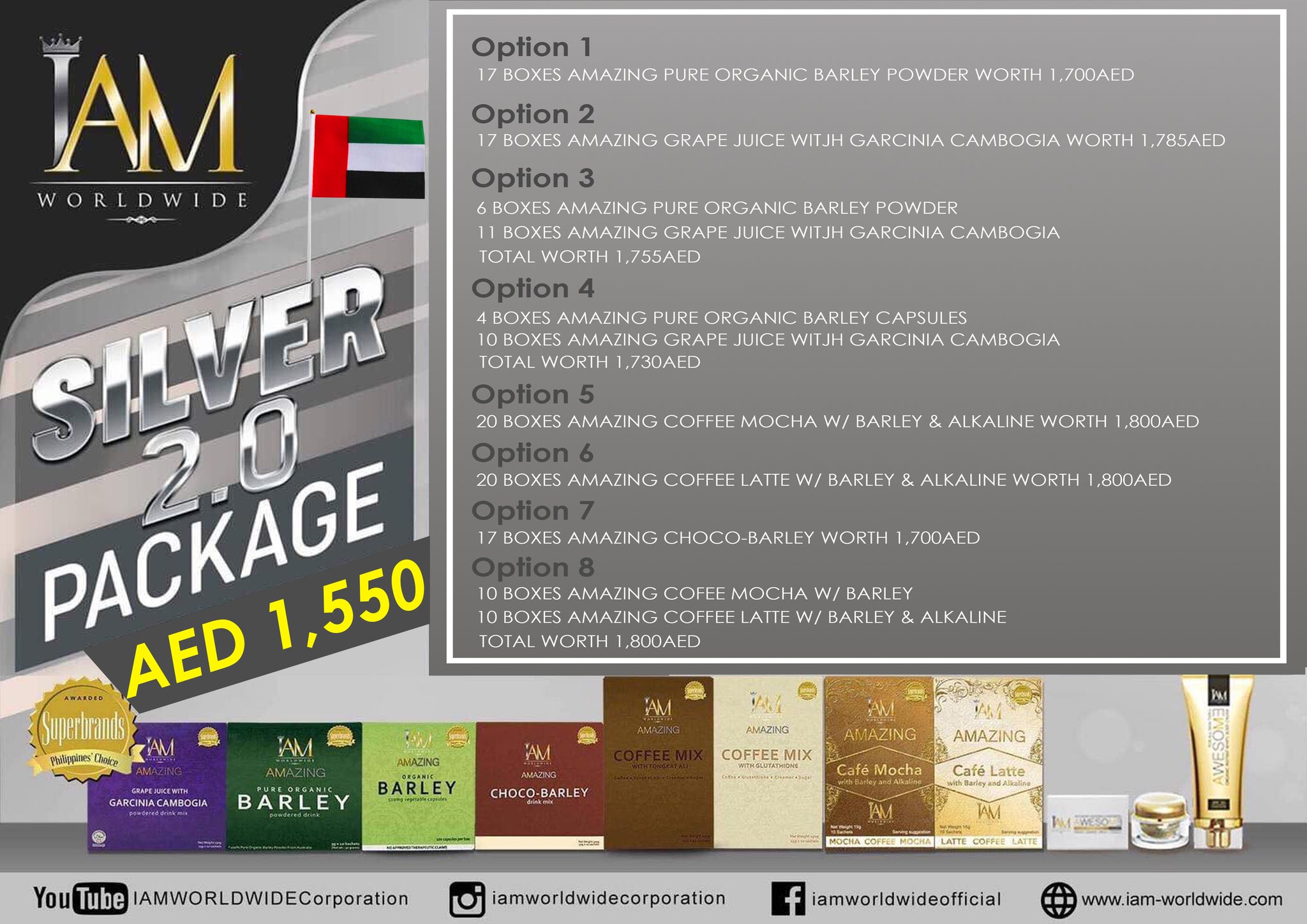 IAMWORLDWIDE DUBAI UAE SILVER 2.0 UAE PACKAGE – IAMWorldwide Dubai UAE